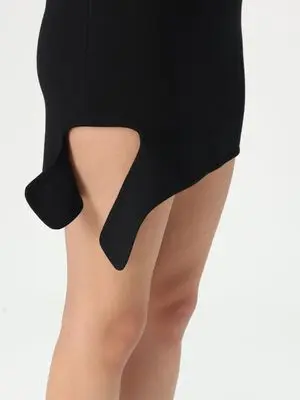 COURREGES Asymmetrical Skirt - Black