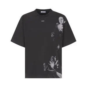 Off-White Blurred Mary Skate Short-sleeve Tee /white