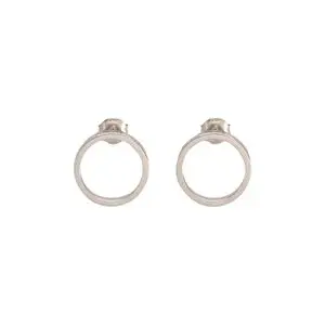 MAISON MARGIELA Number Logo Earrings - Silver
