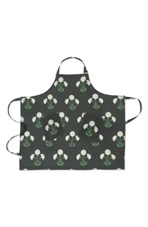 MATOUK Linen Apron - Gisele Moonflower