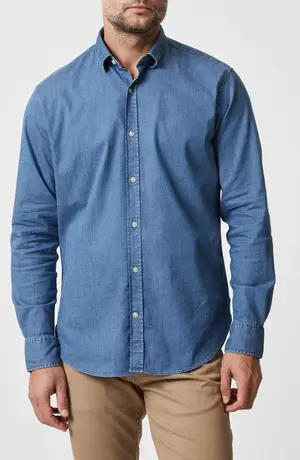34 Heritage Denim Button-up Shirt - Light