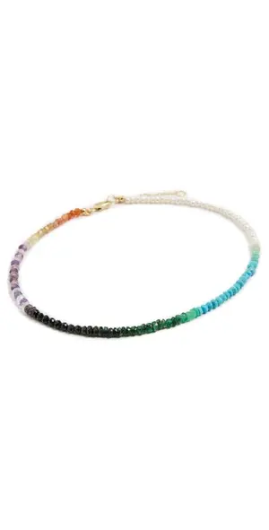 Shashi Natasha Gemstone Anklet - Phoenix