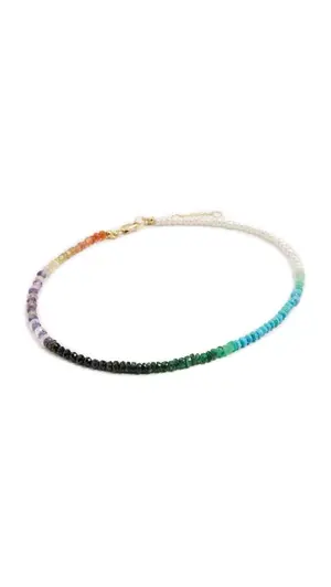 Shashi Natasha Gemstone Anklet