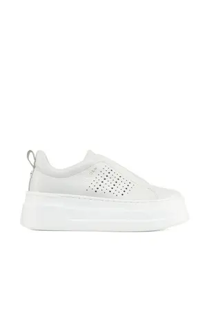 J/SLIDES NYC Bella Platform Sneakers - White