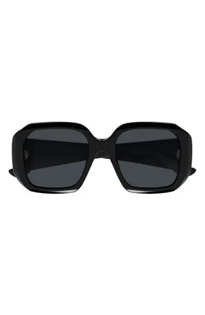 Chloé 54mm Square Sunglasses - Black