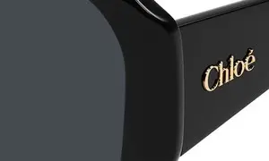 Chloé 54mm Square Sunglasses - Black