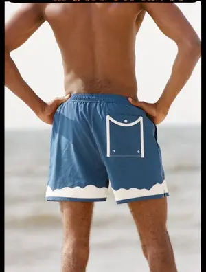 TOMBOLO Tom Wesselmann Seascape #2 Swim Trunks