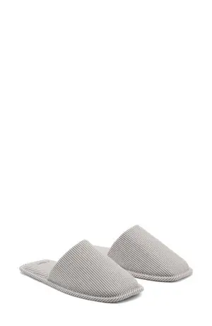 Mango Slide Slipper - Medium Grey