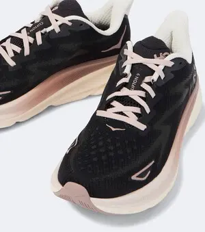 Hoka One One Clifton 9 Running Shoes - Black