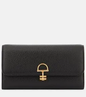 Women's Black Continental Wallets