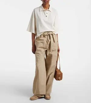 TOD'S Gommino Tweed Driving Shoes - Neutrals