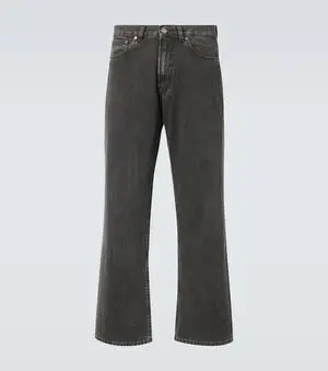 Our Legacy Third Cut Wide-leg Jeans - Black