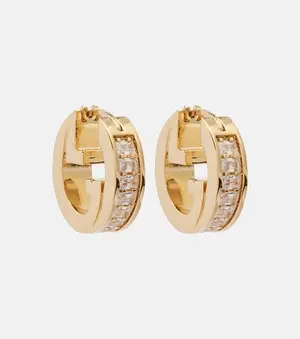 Gucci Blondie Mini Embellished Earrings - Gold