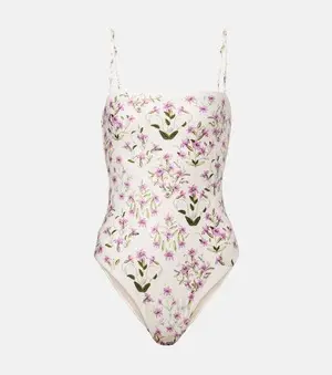 Agua Bendita Durazno Printed One Piece Swimsuit - Multicoloured