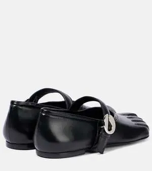 Coperni Leather Mary Jane Flats
