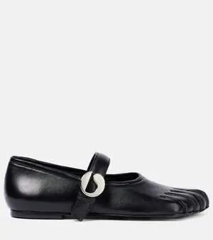 Coperni Leather Mary Jane Flats