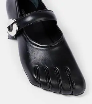 Coperni Leather Mary Jane Flats
