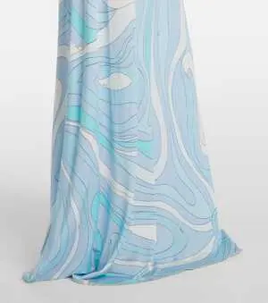 Emilio Pucci Marmo High-rise Maxi Skirt