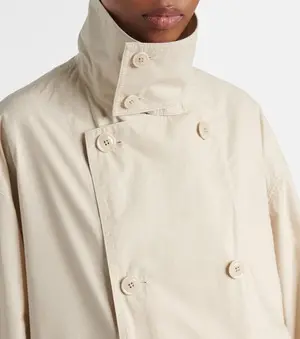 LEMAIRE Technical Cropped Trench Coat