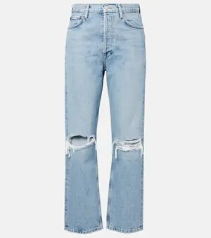 AGOLDE 90s Mid-rise Straight Leg Jeans - Blue