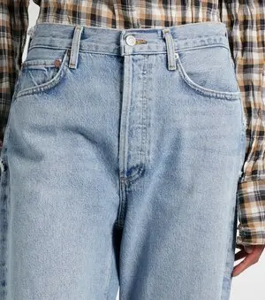 AGOLDE 90s Mid-rise Straight Jeans In Imagine Wash