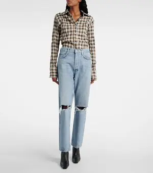 AGOLDE 90s Mid-rise Straight Jeans In Imagine Wash