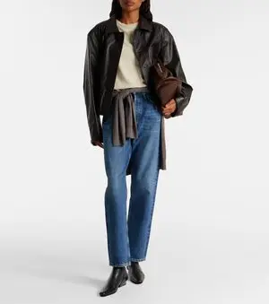 AGOLDE 90s Mid-rise Straight Jeans In Imagine Wash