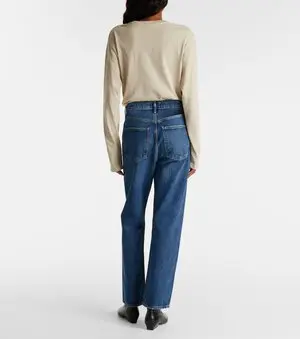 AGOLDE 90s Mid-rise Straight Jeans In Imagine Wash