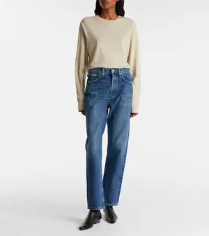 AGOLDE 90s Mid-rise Straight Jeans In Imagine Wash
