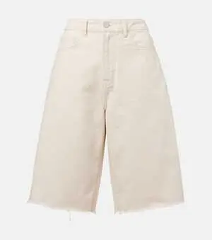 RÓHE High-rise Denim Shorts