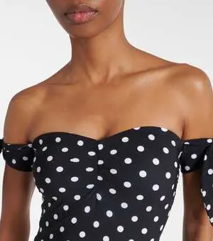KARLA COLLETTO Polka-dot One-piece Swimsuit