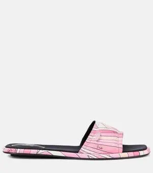 Emilio Pucci Iride Twill Sandals - Multicoloured