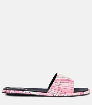 Emilio Pucci Iride Twill Sandals - Multicoloured