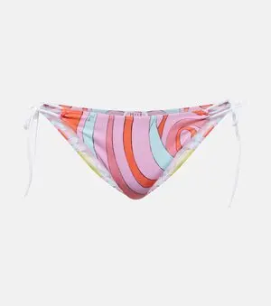 Emilio Pucci Marmo Bikini Bottoms - Multicoloured