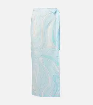 Emilio Pucci Marmo Cotton Muslin Beach Cover-up - Multicoloured