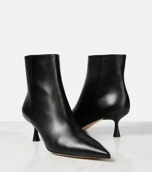 GIANVITO ROSSI Leather Ankle Boots