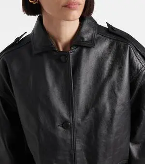 BLAZÉ MILANO Charlie Leather Jacket