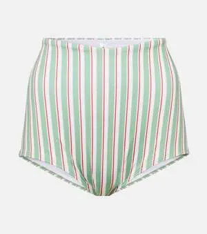 BANANHOT Yuri Striped Bikini Bottom - Multicoloured