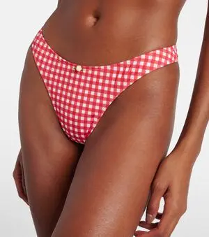 BANANHOT Lenny Gingham Bikini Bottom