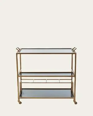 ARTERIORS Jak Bar Cart - Bronze