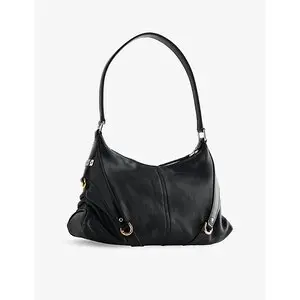 Givenchy Voyou Harness Medium Leather Shoulder Bag