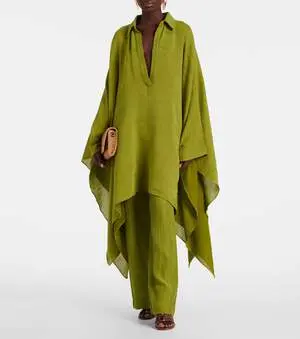 TALLER MARMO Guadalupe Pleated Kaftan