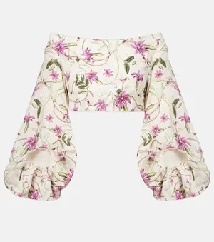 Agua Bendita Floral Blouses