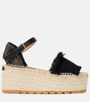 Stella McCartney Gaia Platform Espadrille Sandals