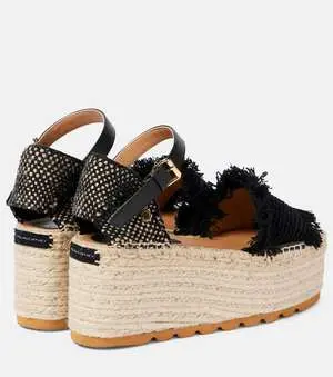Stella McCartney Gaia Platform Espadrille Sandals