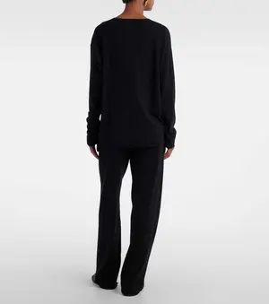 Extreme Cashmere N°347 Cotton And Cashmere Sweater