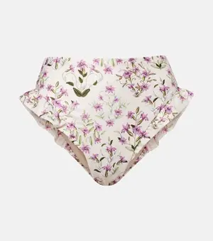Agua Bendita Jengibre Floral Bikini Bottom - Multicoloured