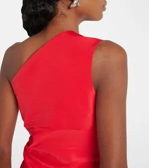PATOU Asymmetric Balloon Minidress