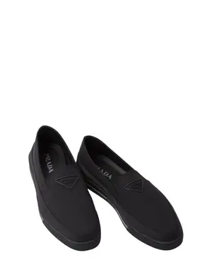 Prada Re-nylon Slip-on Sneakers - Black