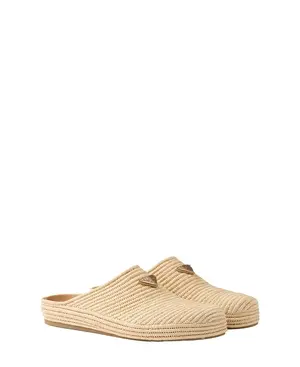 Raffia Slides Slipper
